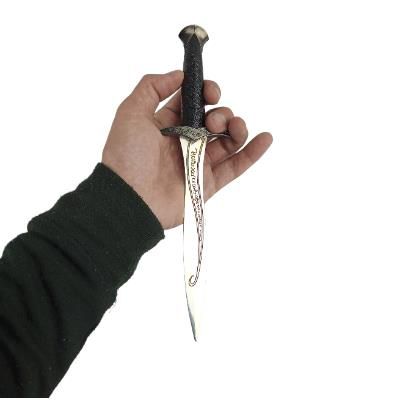 Adaga Ferroada Frodo Bilbo Bolseiro - Senhor dos Anéis - O Hobbit 🗡️ ...
