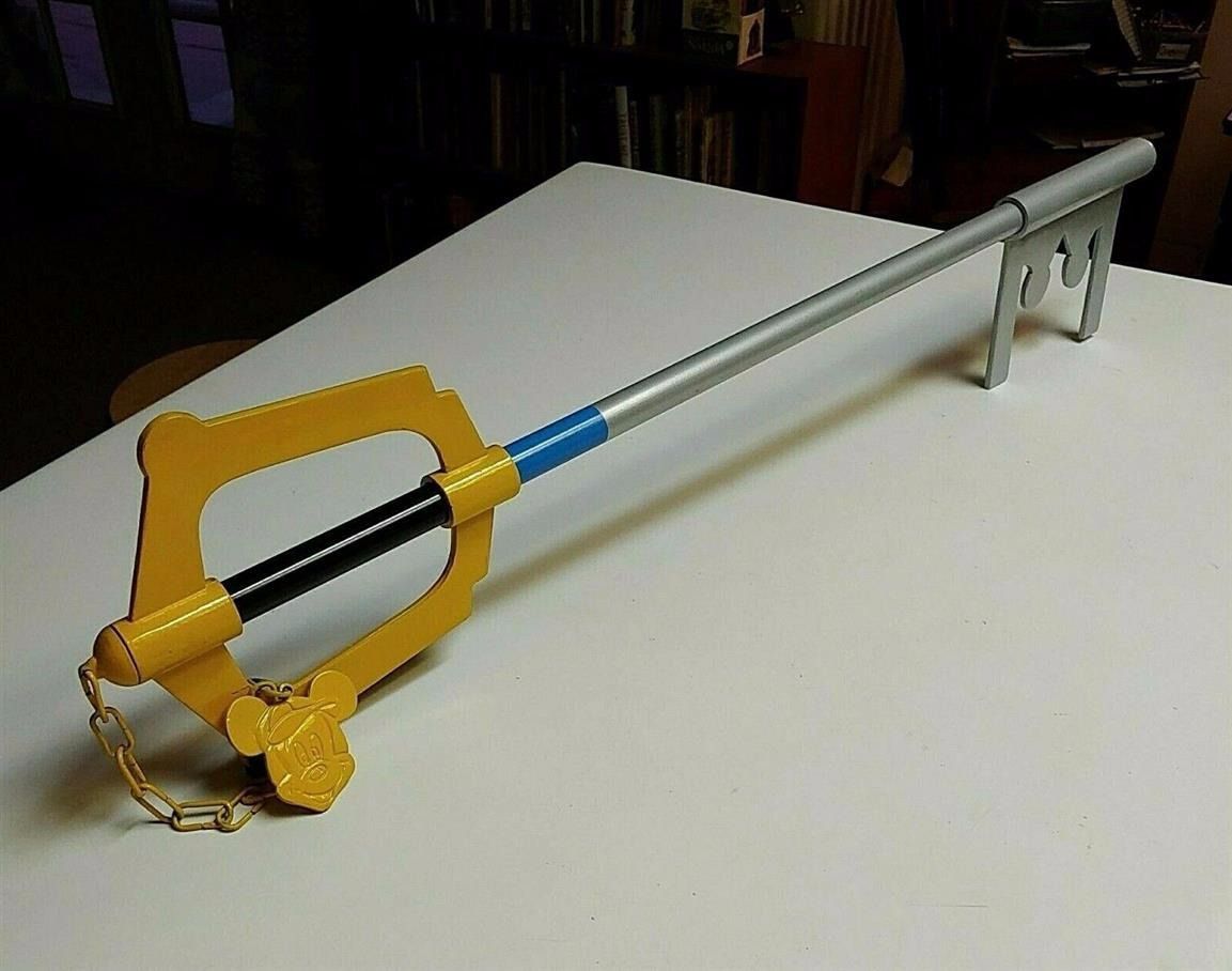 Espada Kingdom Hearts Keyblade Tamanho Real Enfeite Cosplay - Tenda ...