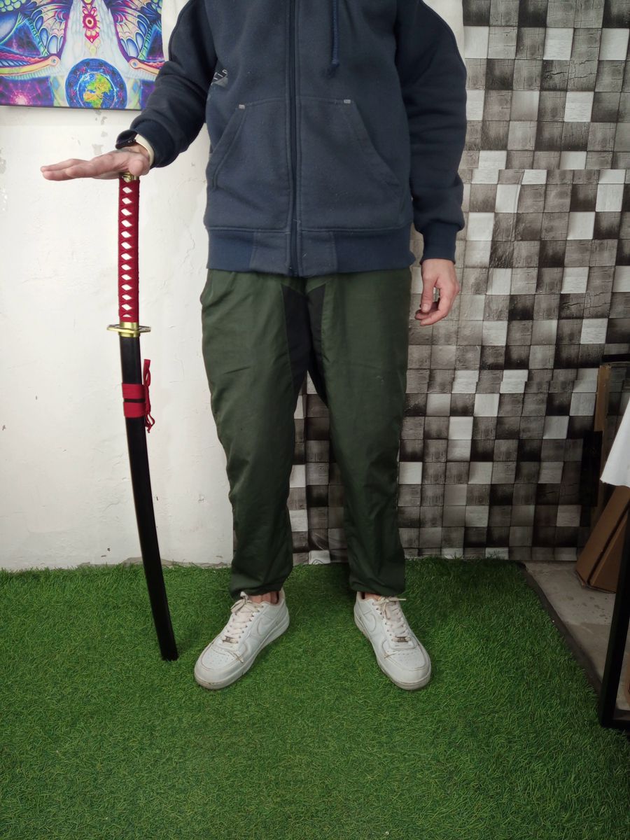 Espada Katana Bleach Hajike Tobiume Em Aço - Tenda Medieval