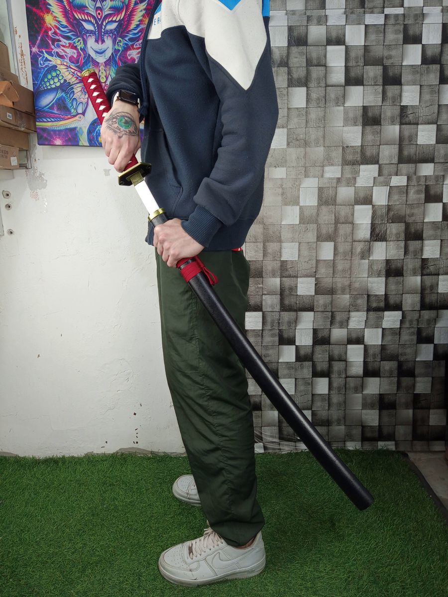 Espada Katana Bleach Hajike Tobiume Em Aço - Tenda Medieval