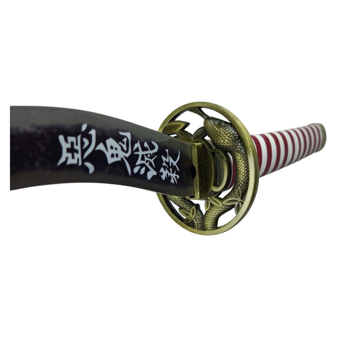 Katana de Iguro Obanai Demon Slayer - Réplica Nichirin Serpent 🐍🗡️ ...
