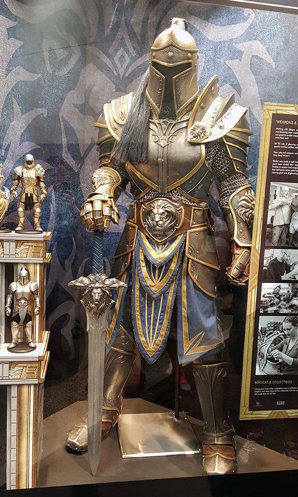 Espada Anduin Lothar World of Warcraft - Colecionável da Aliança ⚔️🛡️ ...