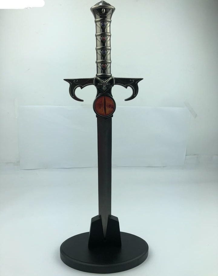 Mini Espada Justiceira Lion Thundercats - Com Base de Madeira 🗡️🦁 ...