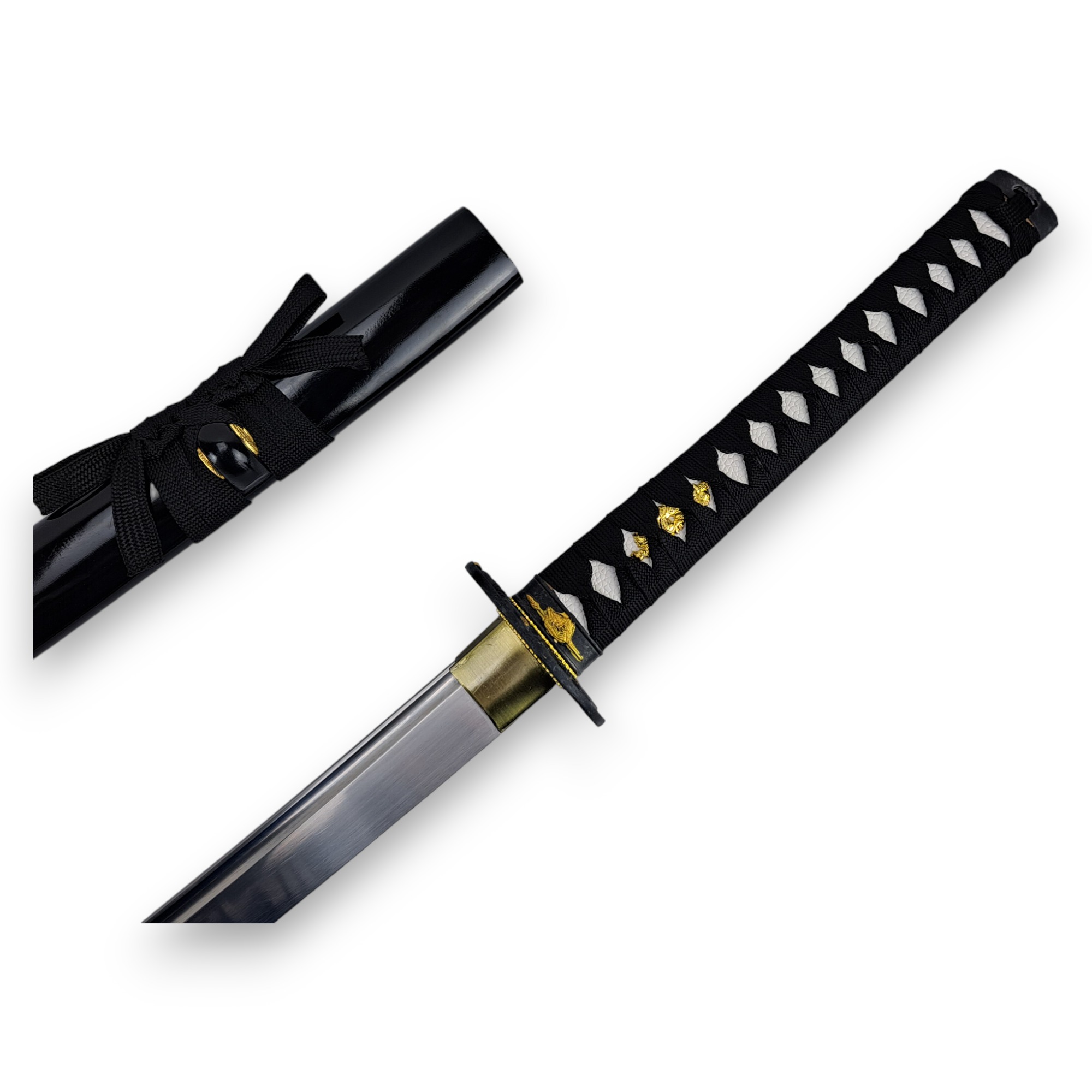 Espada Katana Fulltang Com Mekugi Treinos E Katas Nobunaga Em Aço ...