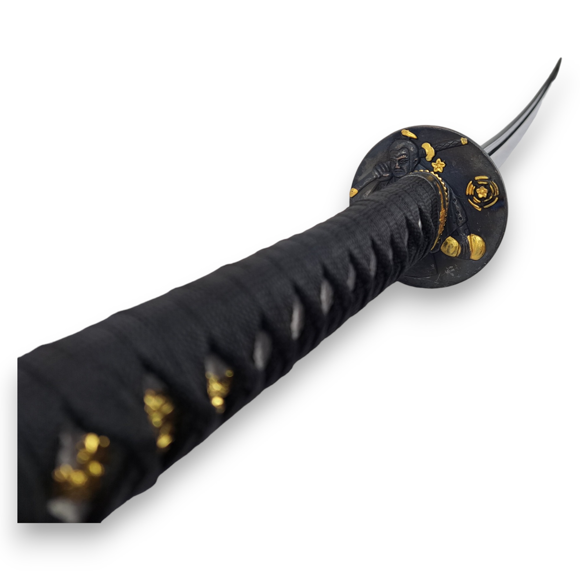 Espada Katana Fulltang Com Mekugi Treinos E Katas Nobunaga Em Aço ...