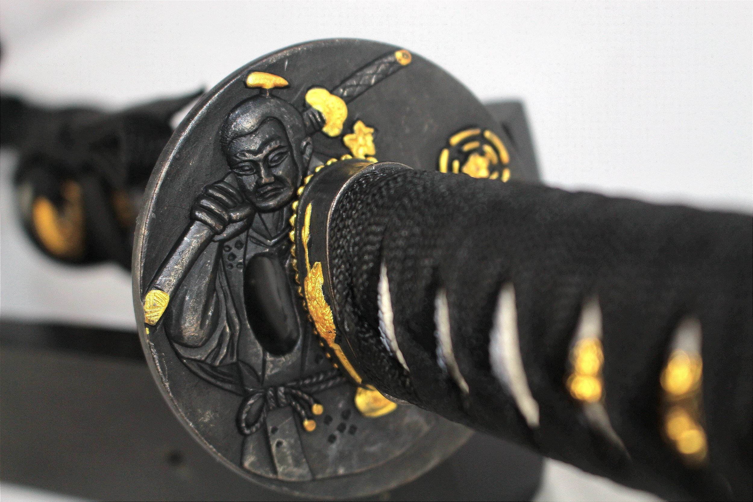 Espada Katana Fulltang Com Mekugi Treinos E Katas Nobunaga Em Aço ...