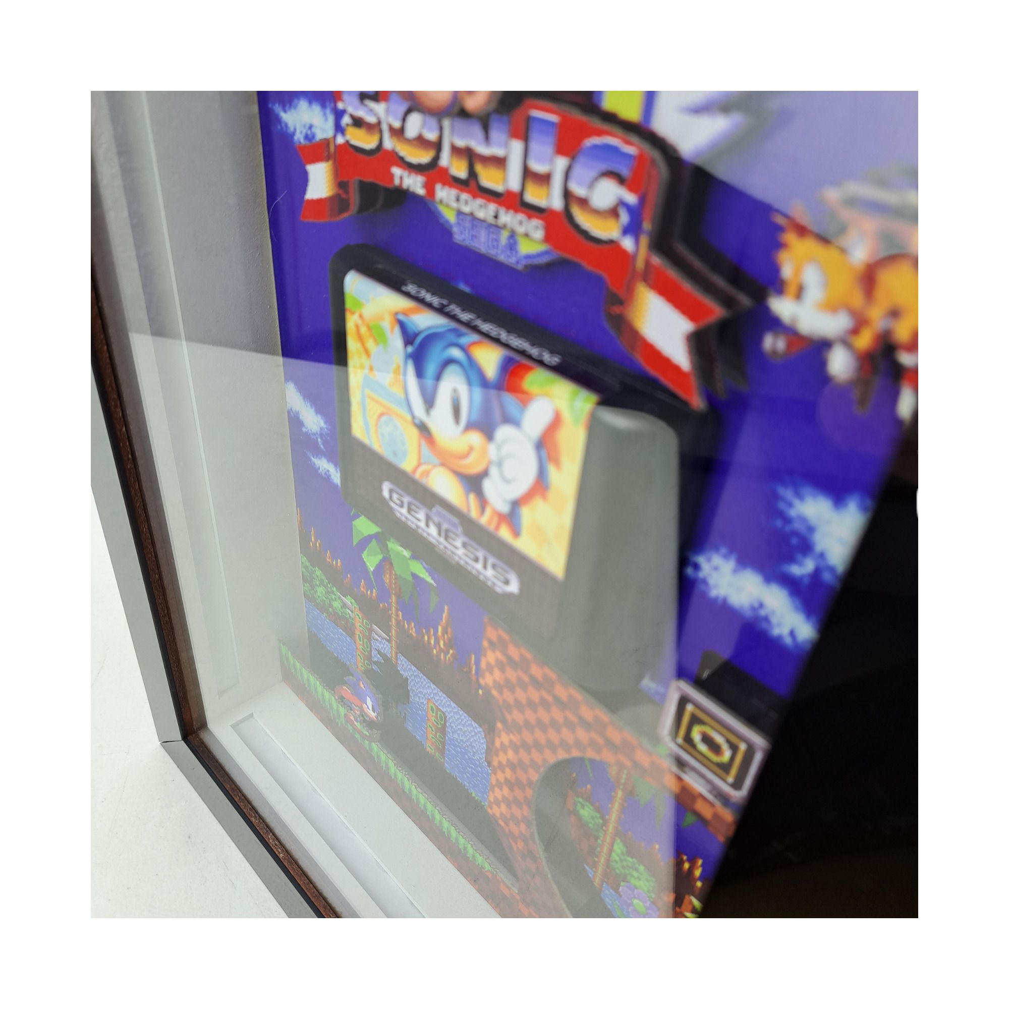 Quadro Decorativo Sonic The Hedgehog 3D 🌀🎮 - Tenda Medieval