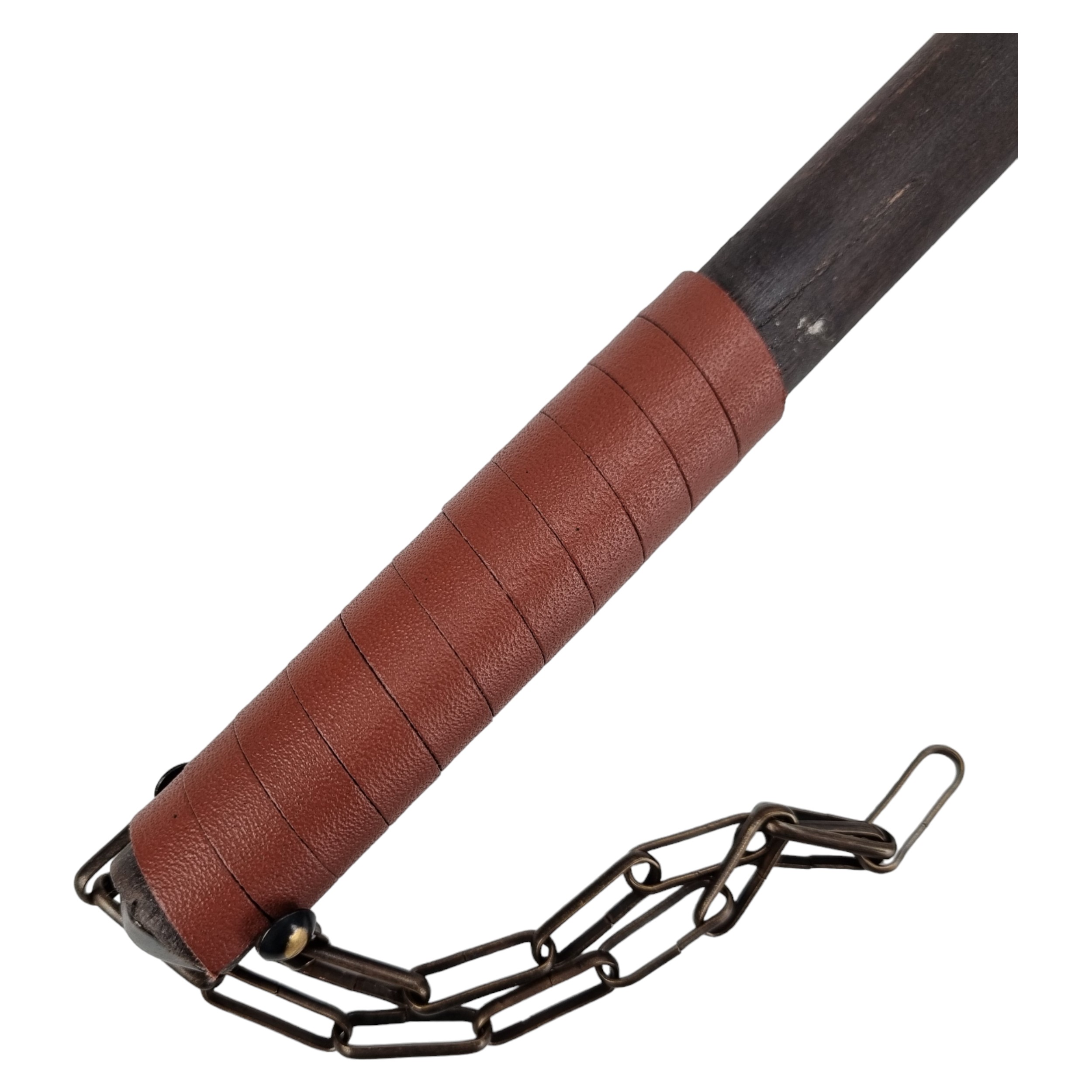 Mangual Medieval Artesanal Bola Espinhal Dupla - Réplica Decorativa ...