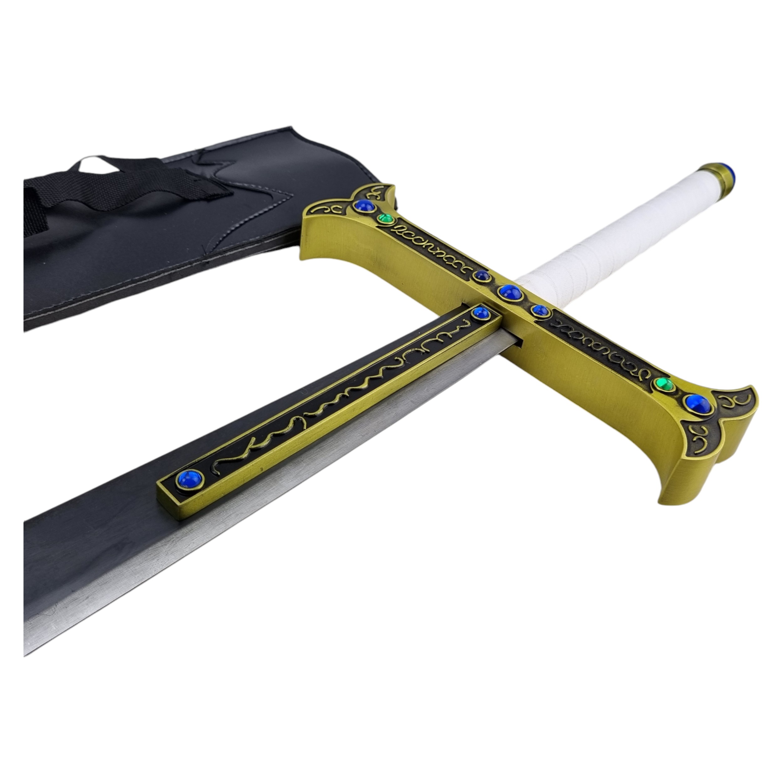 Espada Yoru Dracule Mihawk One Piece - Réplica em Aço ⚔️🏴‍☠️ - Tenda ...