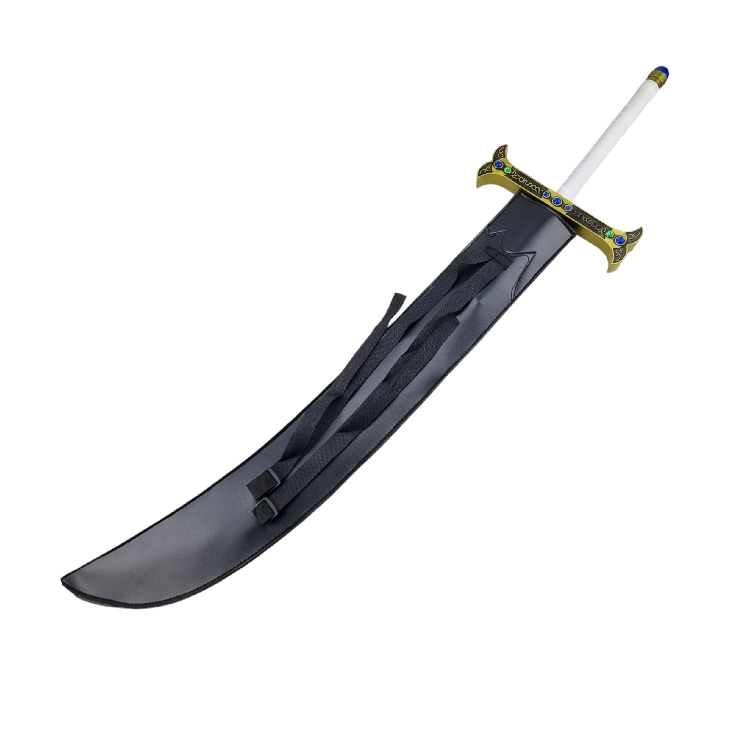 Espada Yoru Dracule Mihawk One Piece - Réplica em Aço ⚔️🏴‍☠️ - Tenda ...