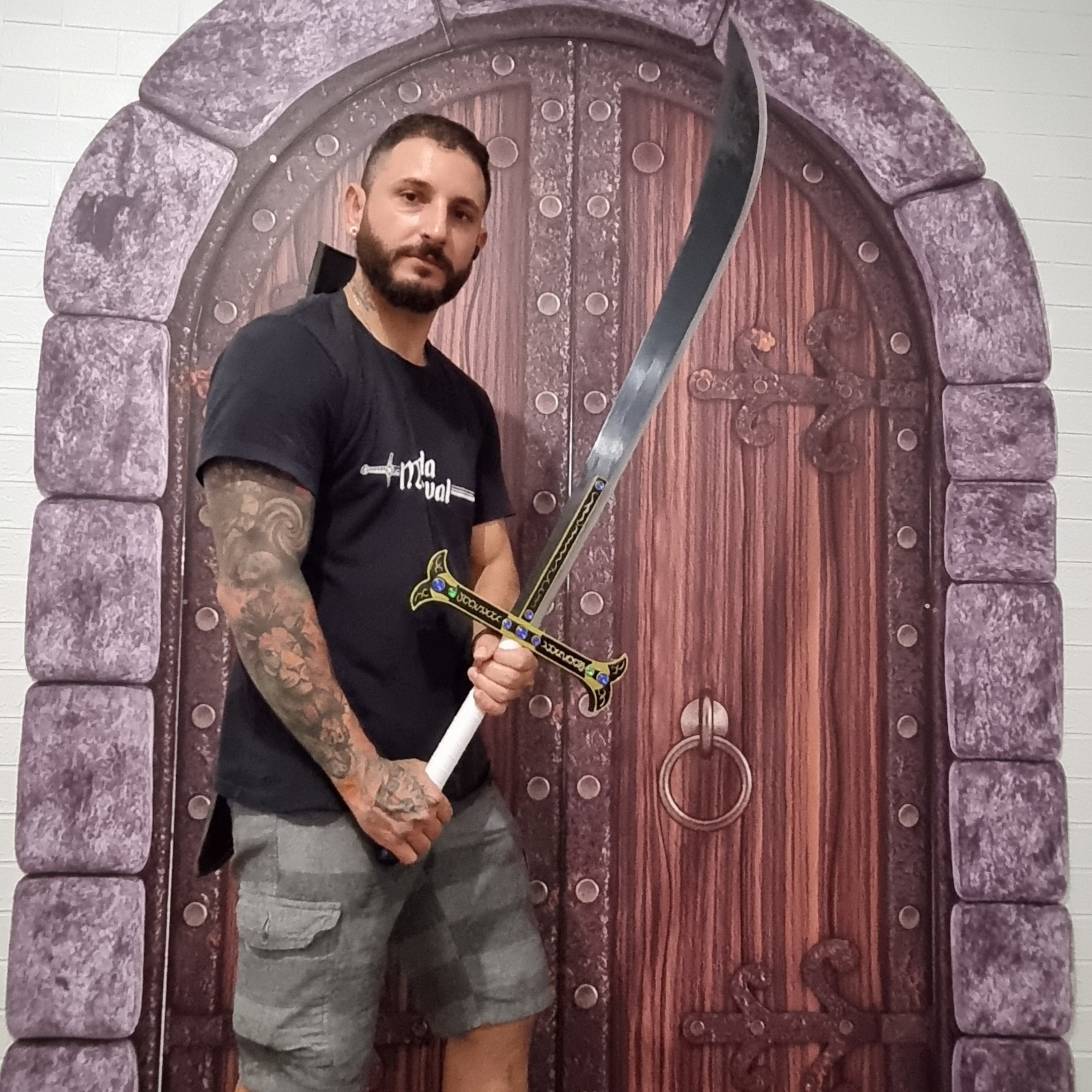 Espada Yoru Dracule Mihawk One Piece - Réplica em Aço ⚔️🏴‍☠️ - Tenda ...