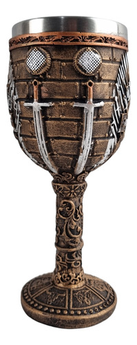 Taça Cálice Medieval Game Of Thrones Trono de Ferro ⚔️🛡️ - Tenda Medieval