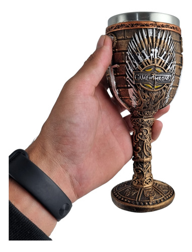 Taça Cálice Medieval Game Of Thrones Trono de Ferro ⚔️🛡️ - Tenda Medieval
