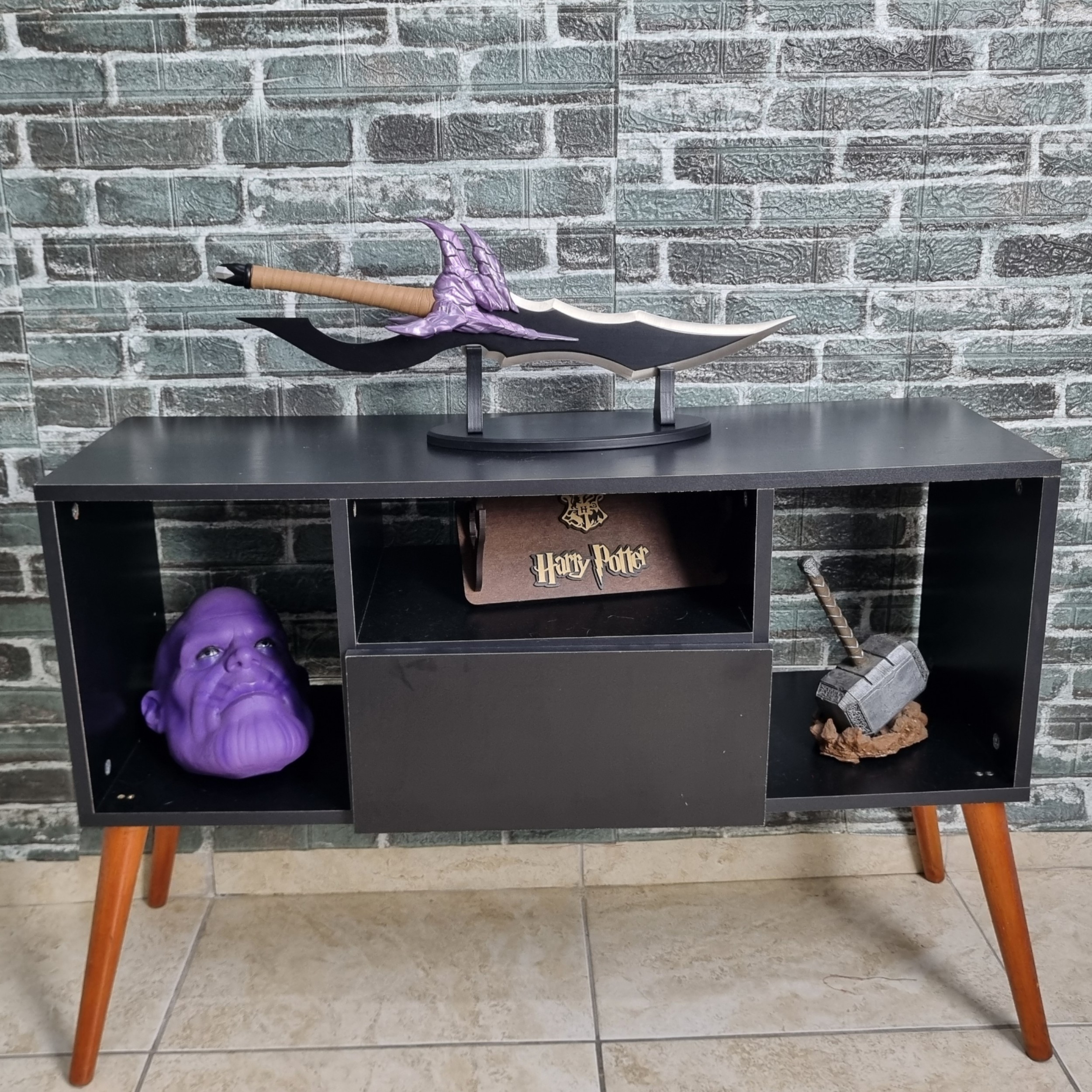 Adaga Presa de Kasaka Solo Leveling Réplica Decorativa e Colecionável ...