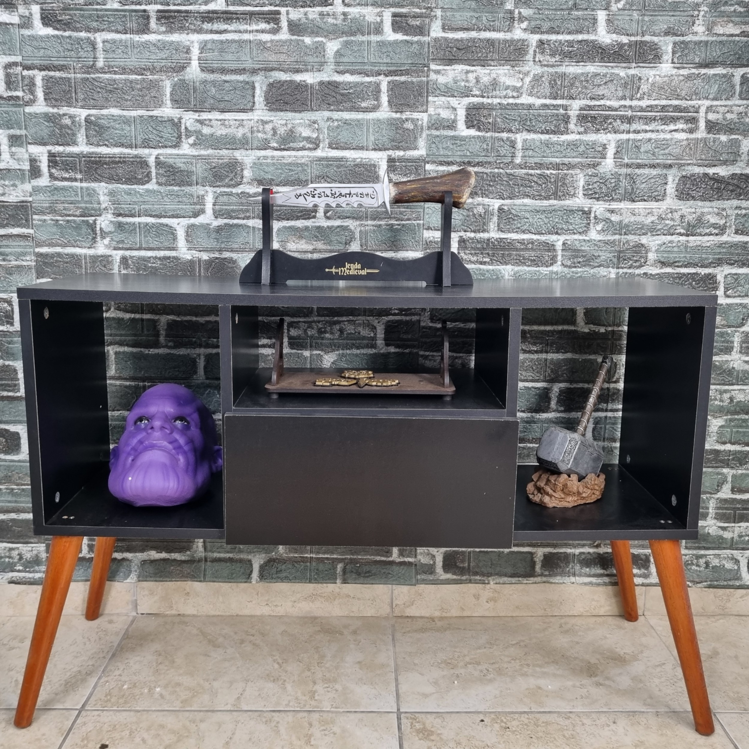 Faca Ruby Supernatural Impressão 3D Decorativa | Tenda Medieval - Tenda Medieval