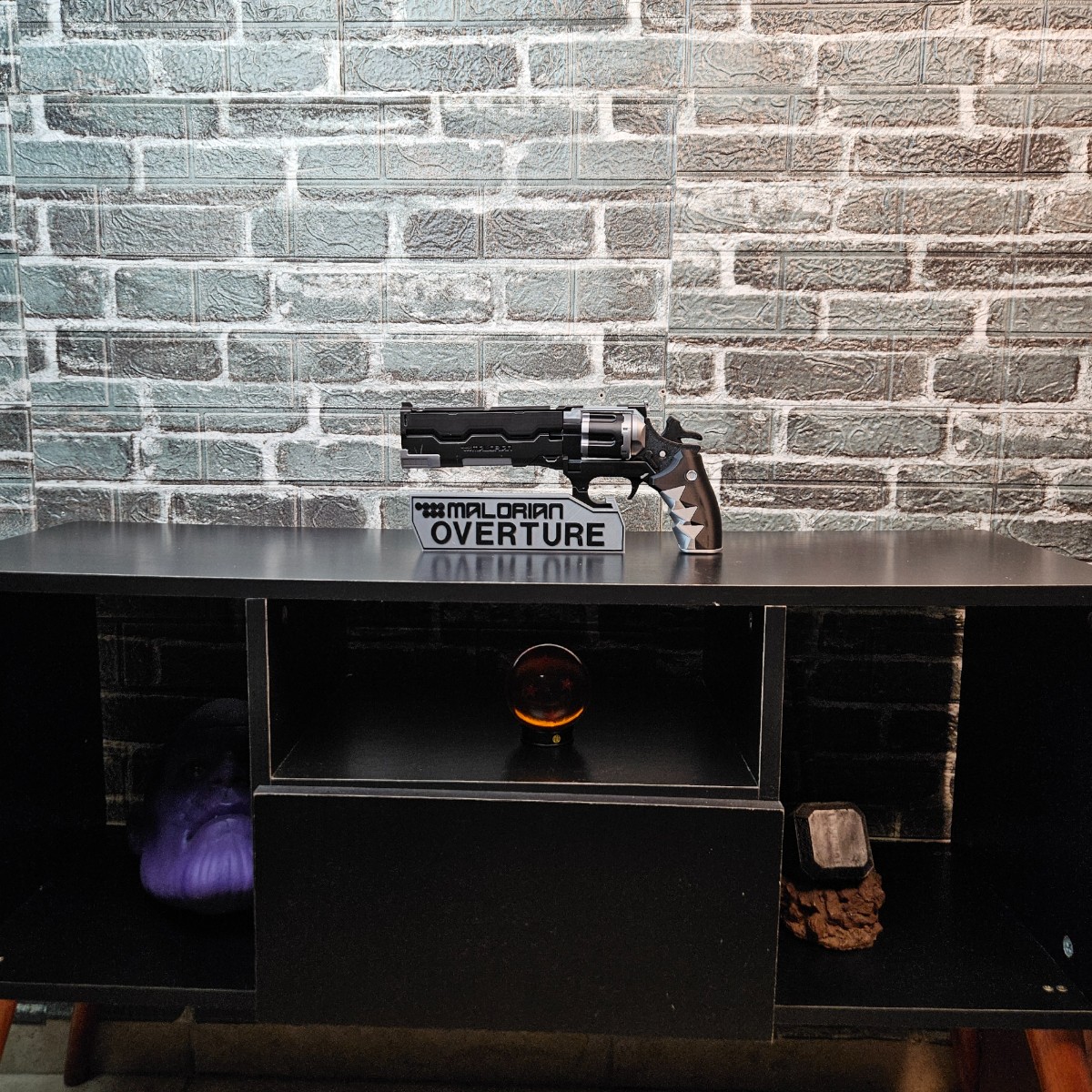 Revólver Malorian Overture Cyberpunk 2077 Decorativo | Tenda Medieval ...