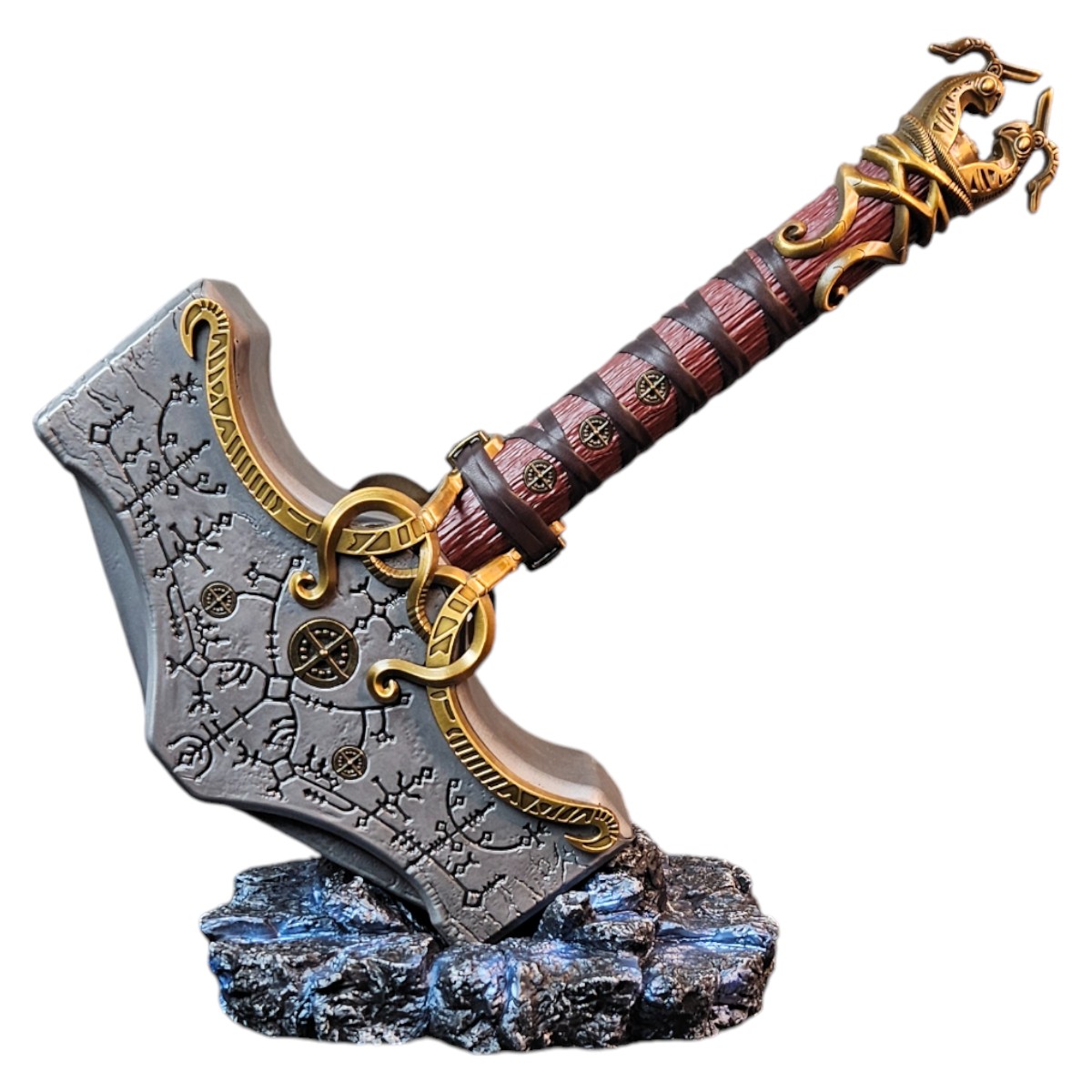 Martelo Mjölnir Thor God of War Ragnarok em Aço – Edição Colecionador ...