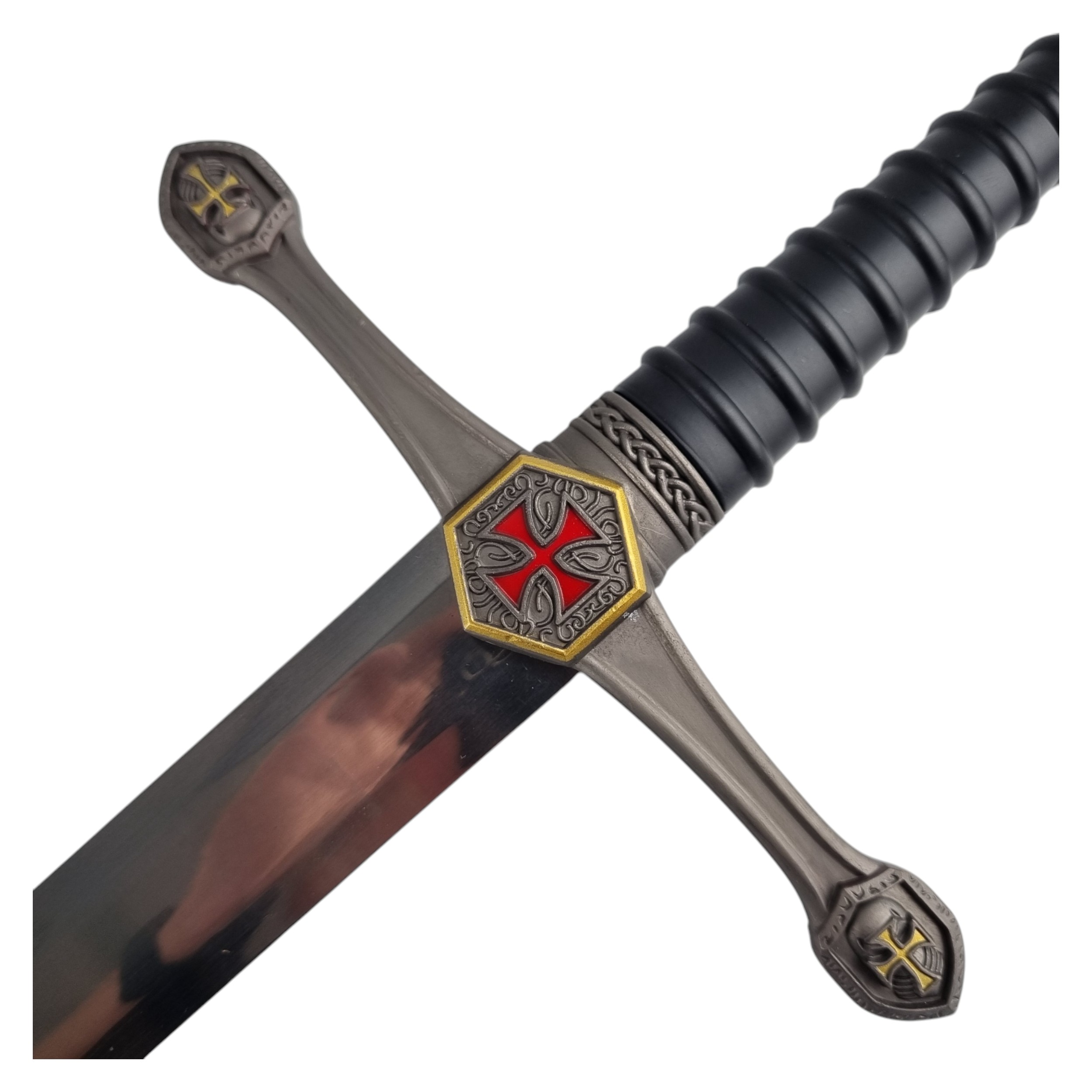 Espada Medieval Templária Cruz de Malta com Bainha | Tenda Medieval ...