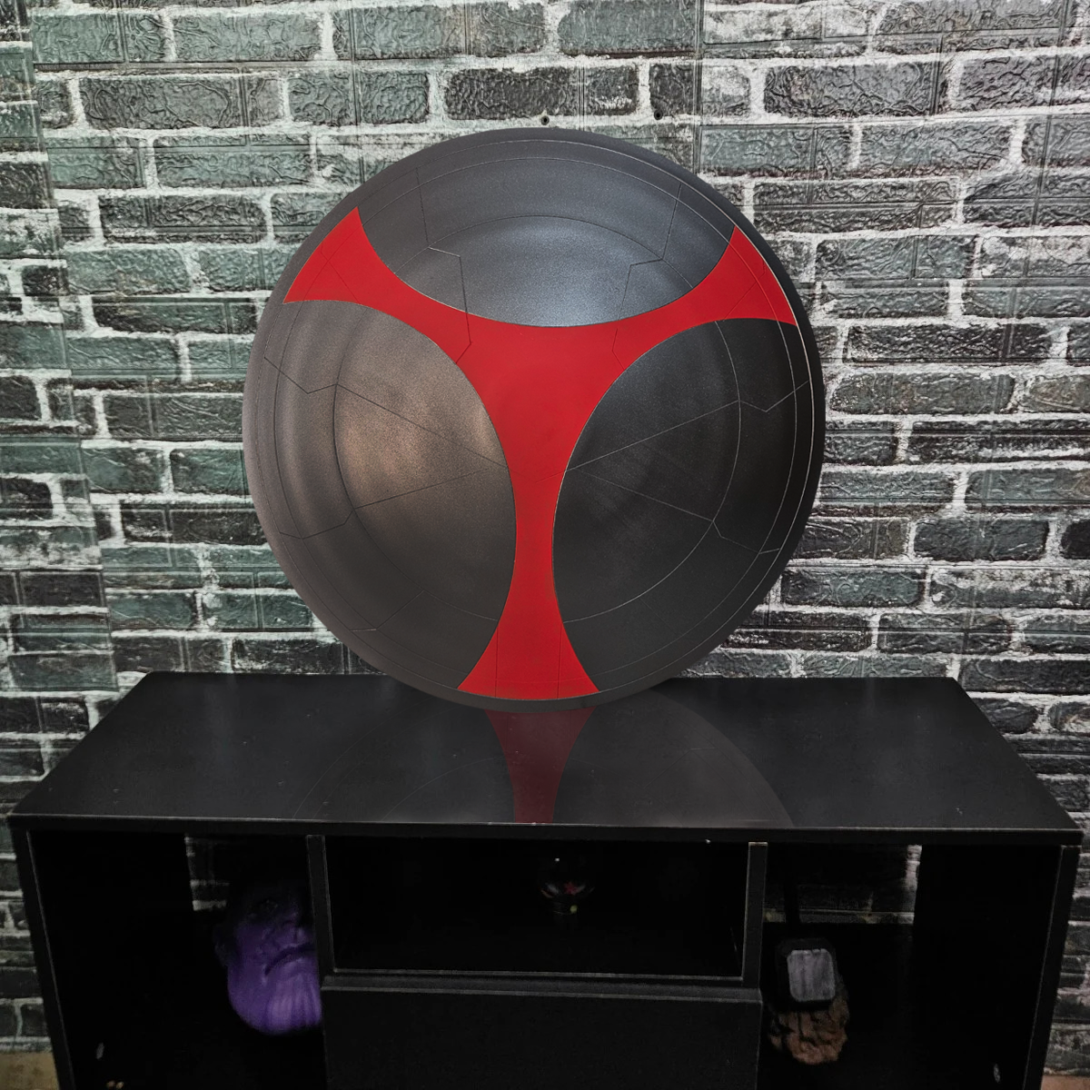 Escudo Taskmaster Thunderbolts Colecionável em Aço | Tenda Medieval ...