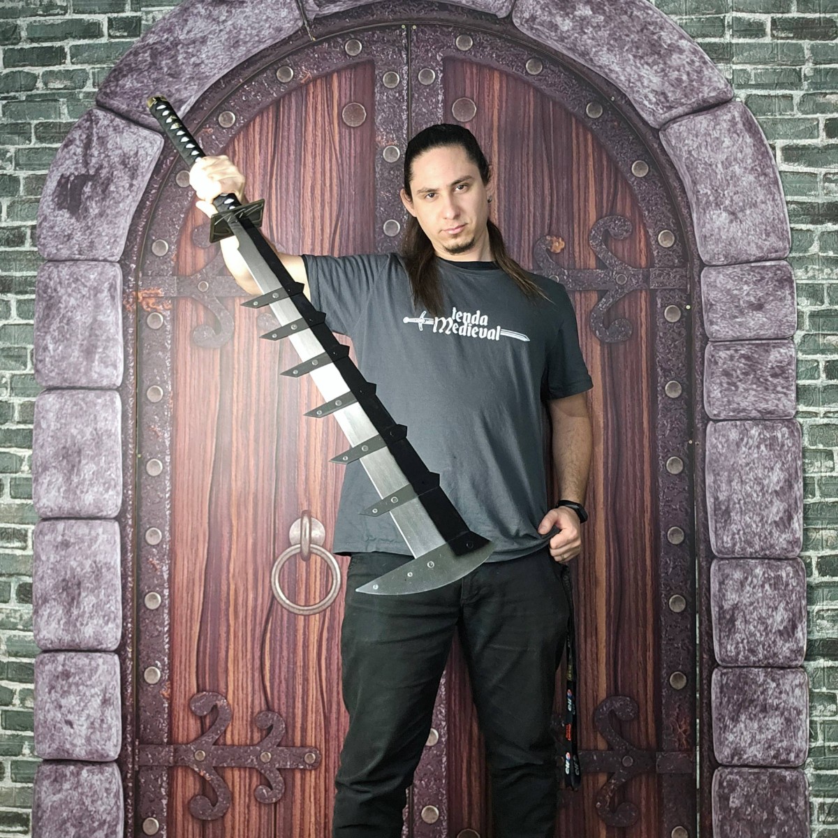 Espada Bleach Abarai em Aço Decorativa Colecionável | Tenda Medieval ...