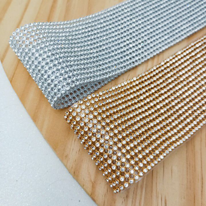 Manta de Strass 15 fileiras x 45 Centímetros - Brilhos e Artes - Fitas ...