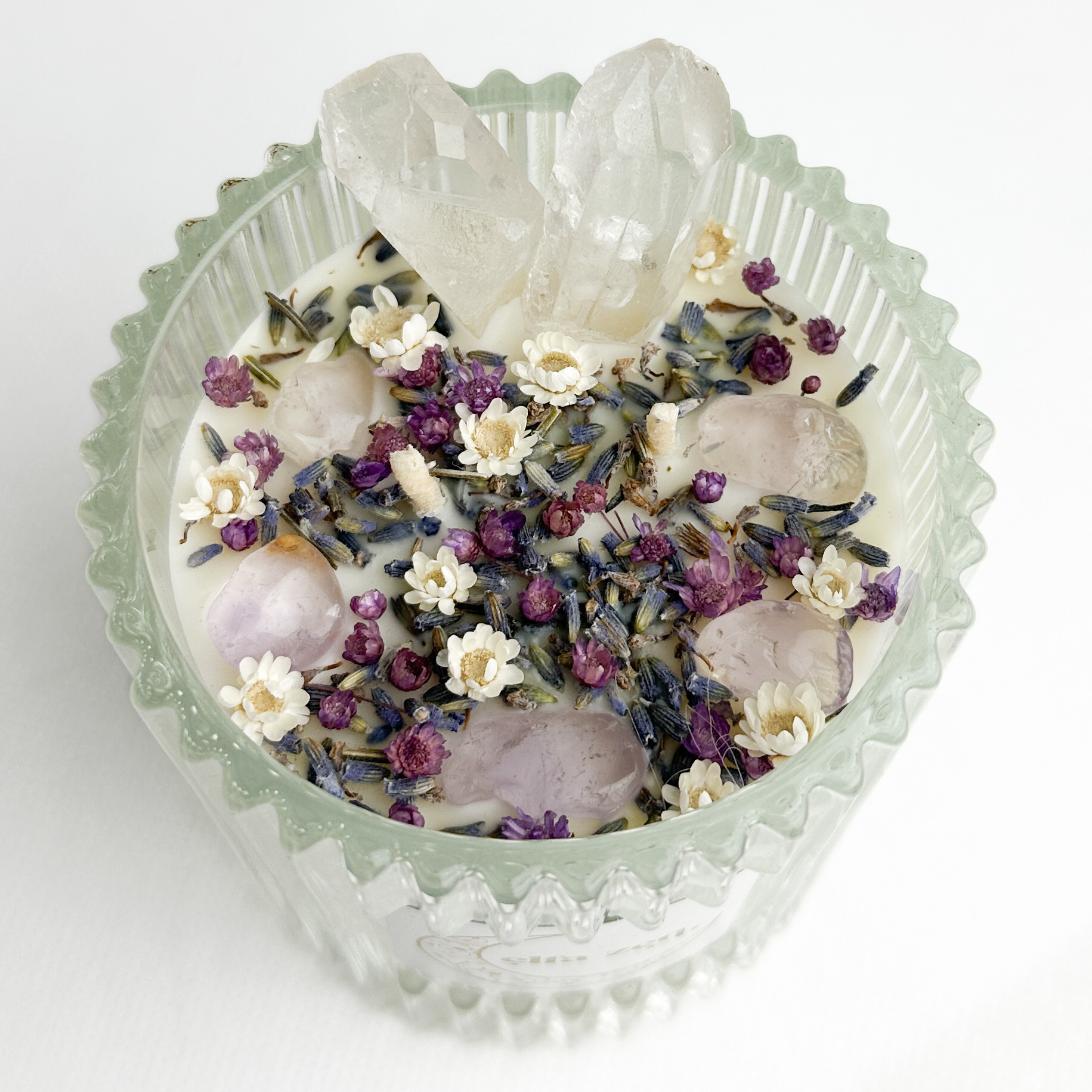 Vela Aromática Lavanda 250g - Cera Vegetal - Elfa Zen