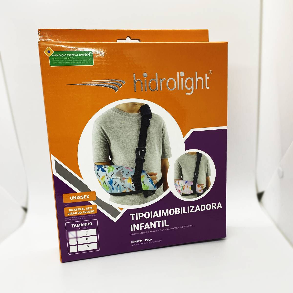 Tipoia Imobilizadora Infantil Feminino Bilateral Hidrolight - ACHealth
