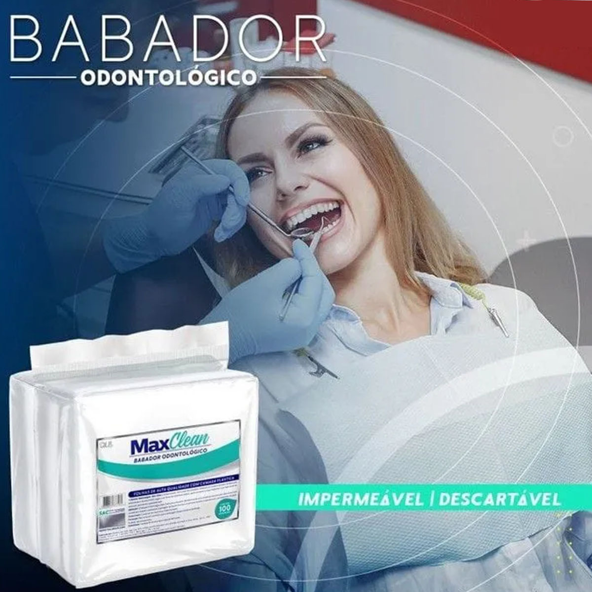 Babador Descartável MaxClean - ACHealth
