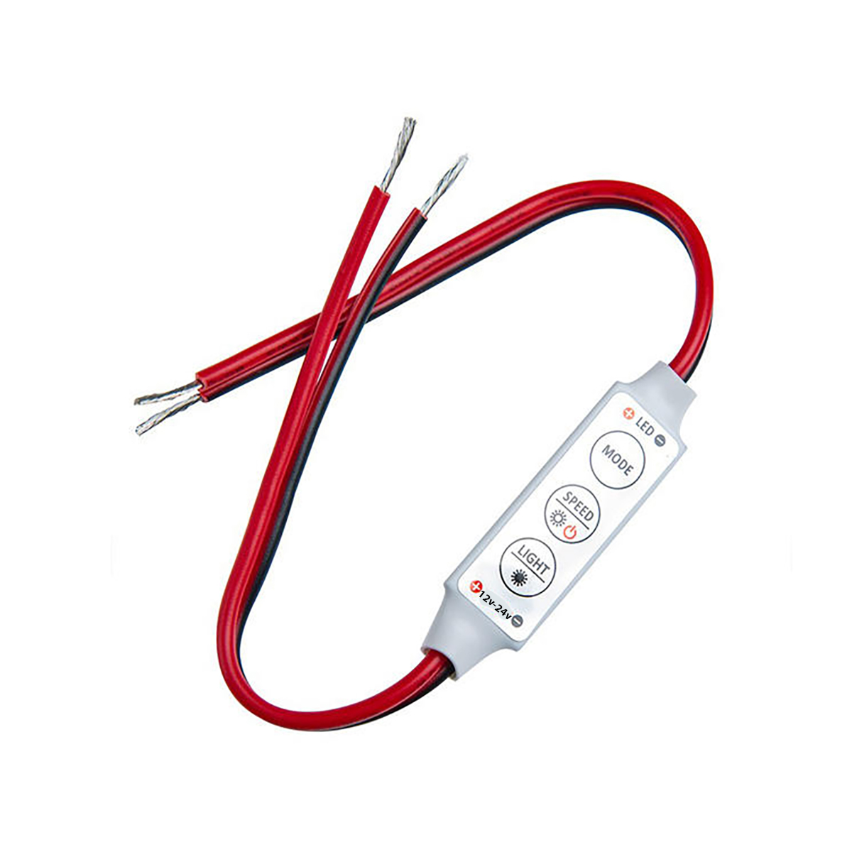 Strobo Led branco automotivo moto carro 2 leds com lente - Strobos ...