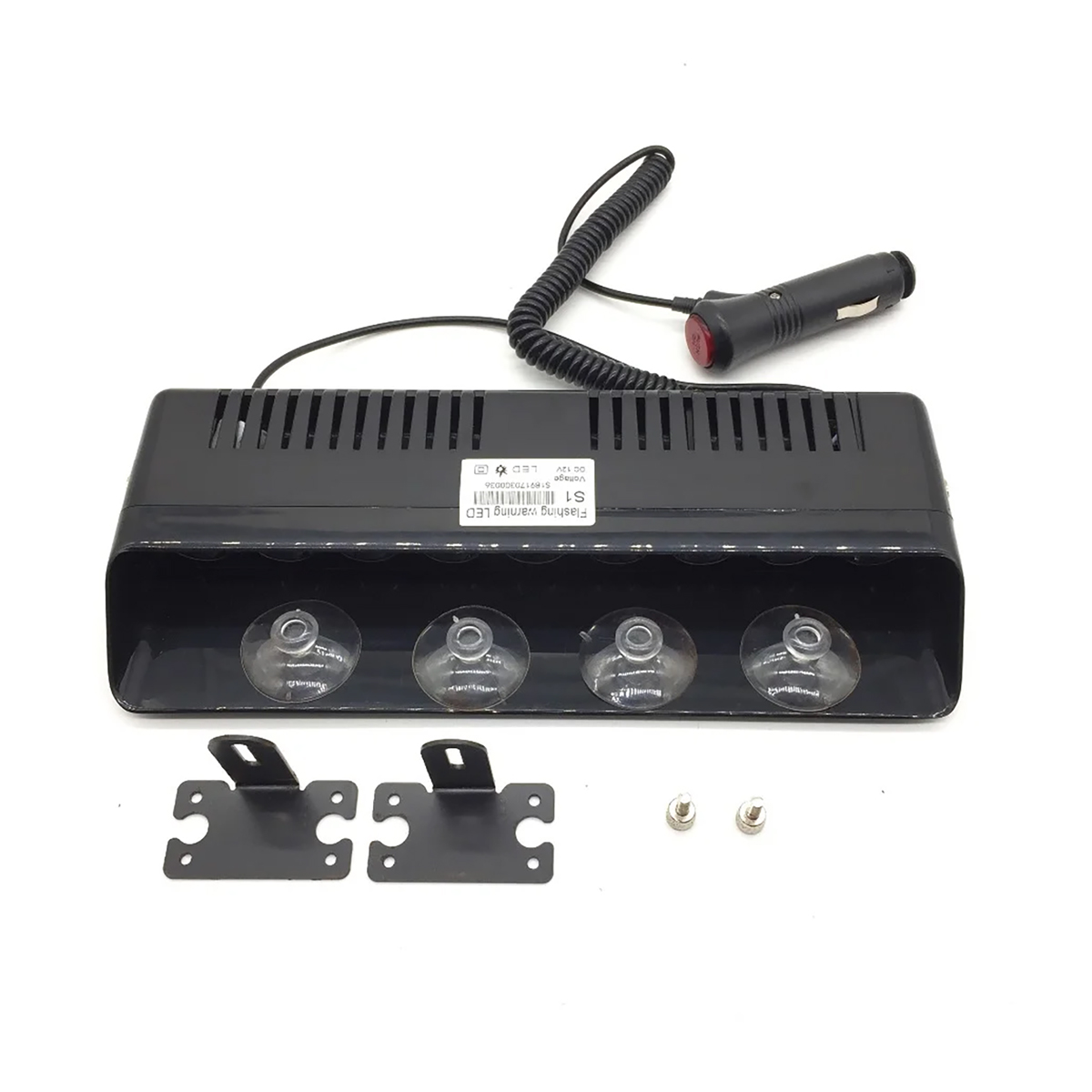 Estrobo Giro Led Interno para viaturas descaracterizadas policia a ...