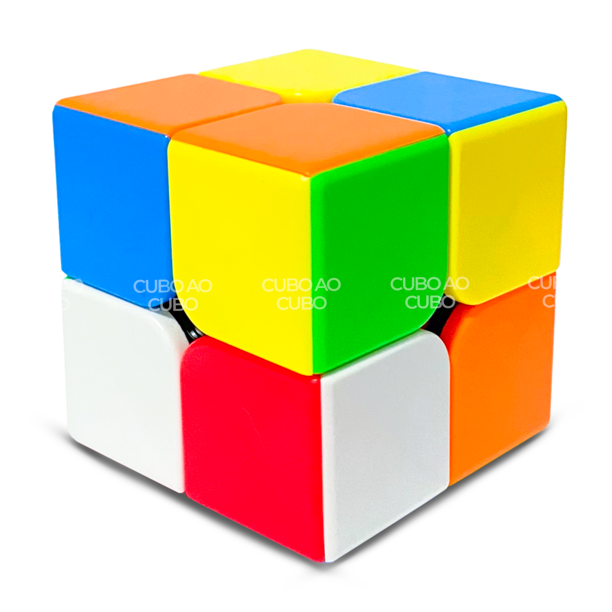 Cubo Mágico Profissional 2x2x2 MoYu MeiLong 2 - Stickerless Original ...