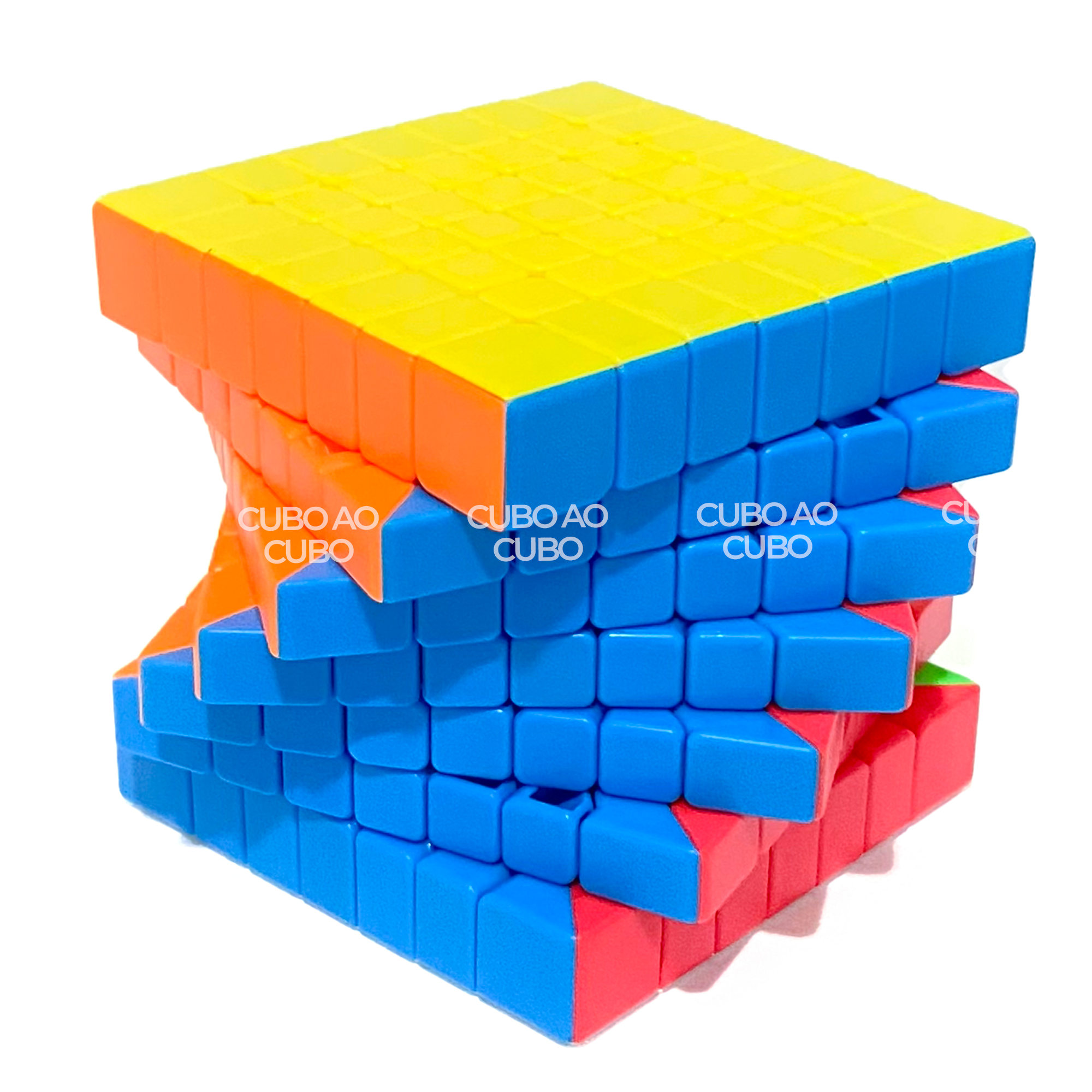 Cubo Mágico 7x7x7 MoYu MeiLong 7 - Stickerless - Cubo ao Cubo - A Sua ...