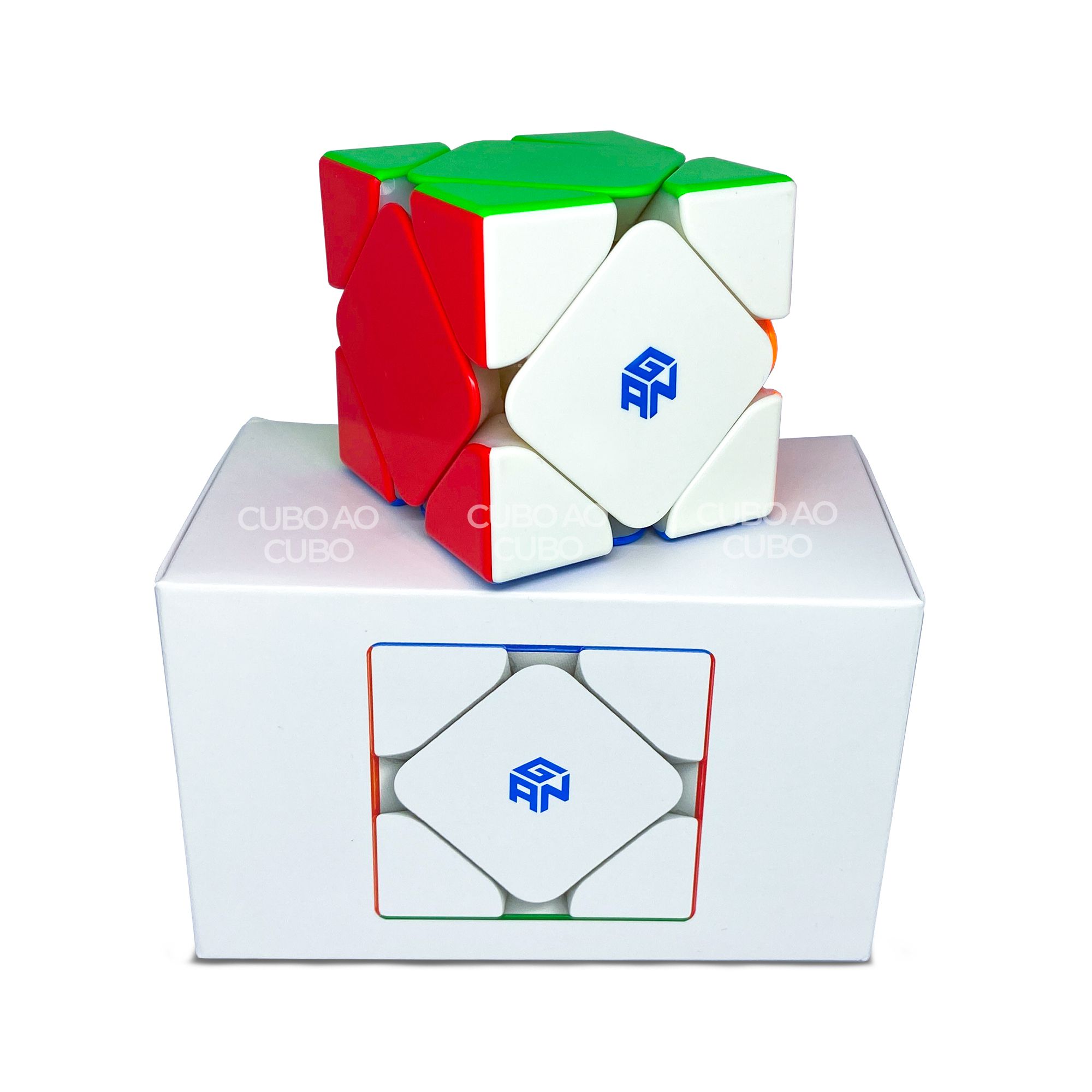 Cubo Mágico GAN Skewb Magnético Enhanced - Original - Cubo ao Cubo - A ...
