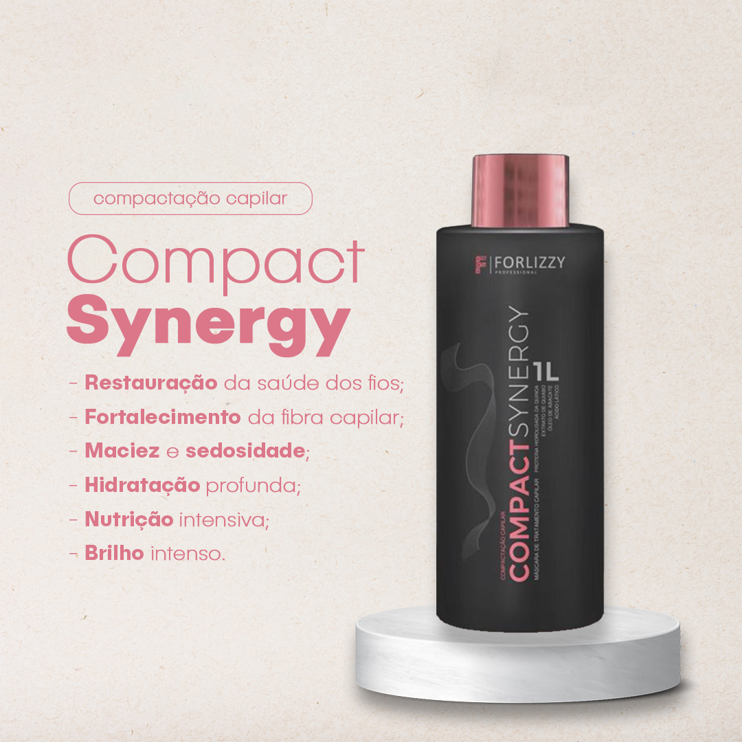 Compactação Capilar - Compact Sinergy | 1L - Forlizzy Professional