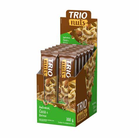Barra Trio Nuts Coco 25 gr - Ângulo Embalagens