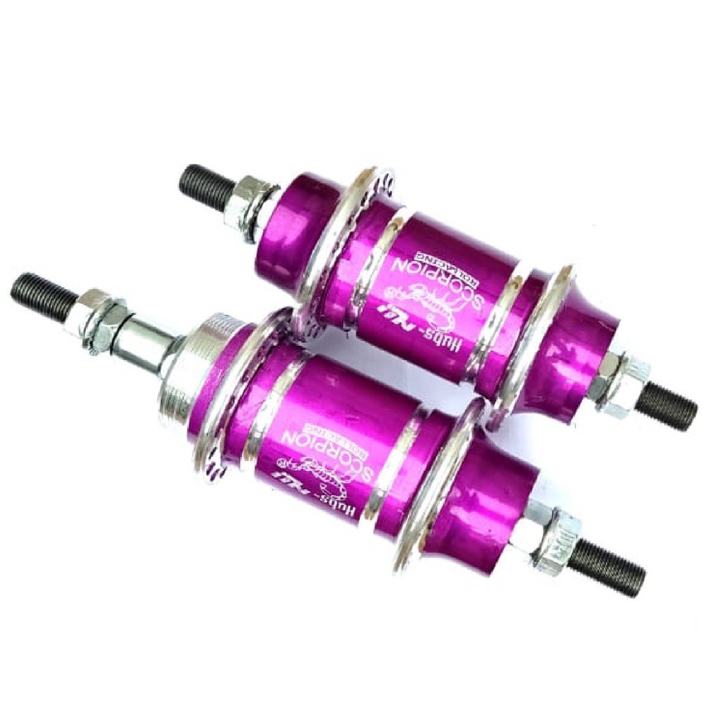 Cubo Bicicleta Bike Dnt/Tras Scorpion Alum. Rolamento 36F - Loja Cross ...
