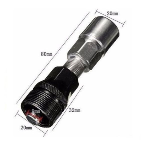 Chave Ferramenta Extrator Pedivela P Quadrada Kenli KL-9725L - Loja Cross Bike: Há 30 anos com ...