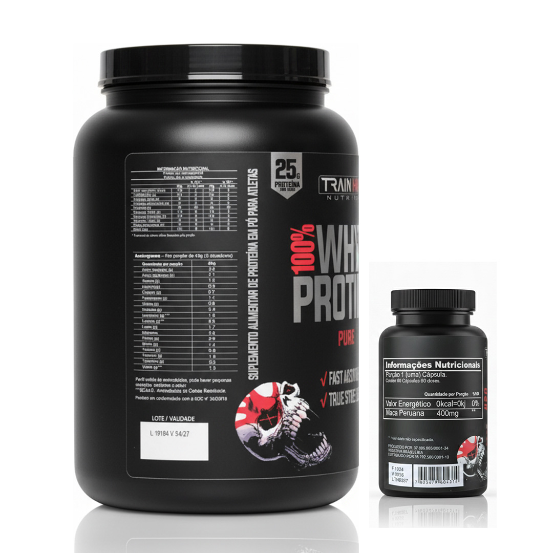 Combo Feminino Whey + Maca Peruana | Otimização Hormonal Natural ...