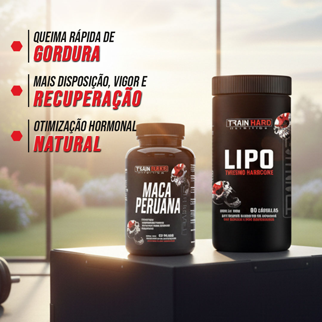 Combo Feminino Lipo Thermo + Maca Peruana | Queima Gordura e Vigor ...