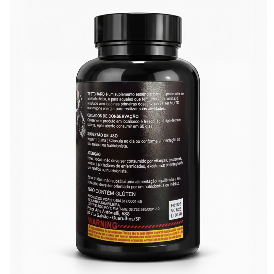 Testo Hard Train Hard Nutrition | Suporte para Performance e Vigor ...