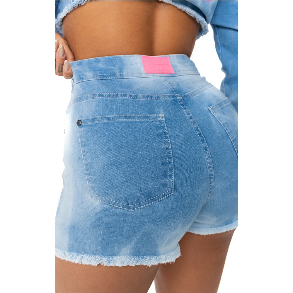 Short Cotton Candy Denim Labellamafia - Lançamentos e novidades da ...