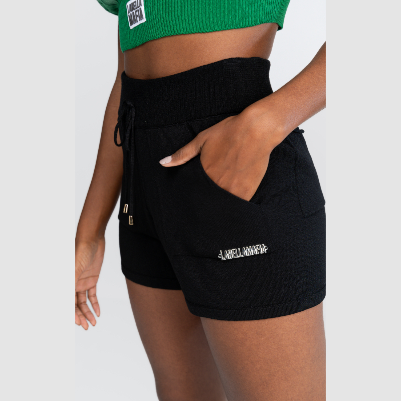 Short Tricot Preto Labellamafia - Lançamentos e novidades da MARIA GUEIXA