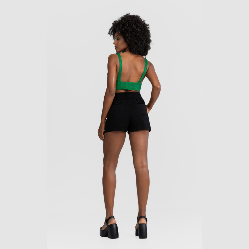 Short Tricot Preto Labellamafia - Lançamentos e novidades da MARIA GUEIXA