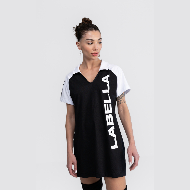 Vestido Streetwear Preto/Branco Labellamafia - Lançamentos e novidades ...