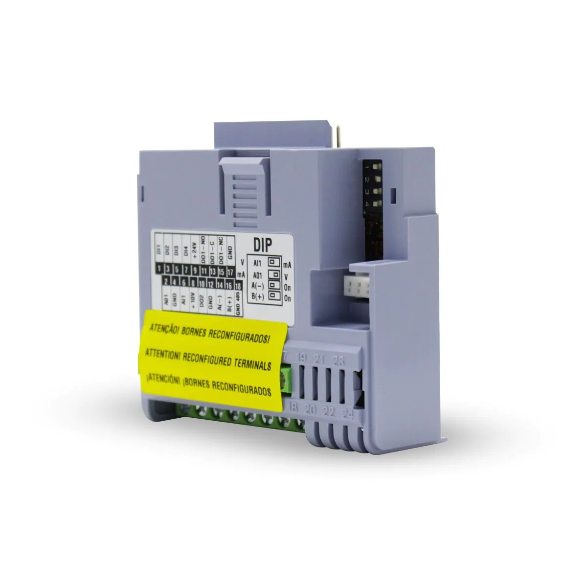 Módulo I/O CFW500-IOS Weg - 14741859 - Alucel Suprimentos Industriais