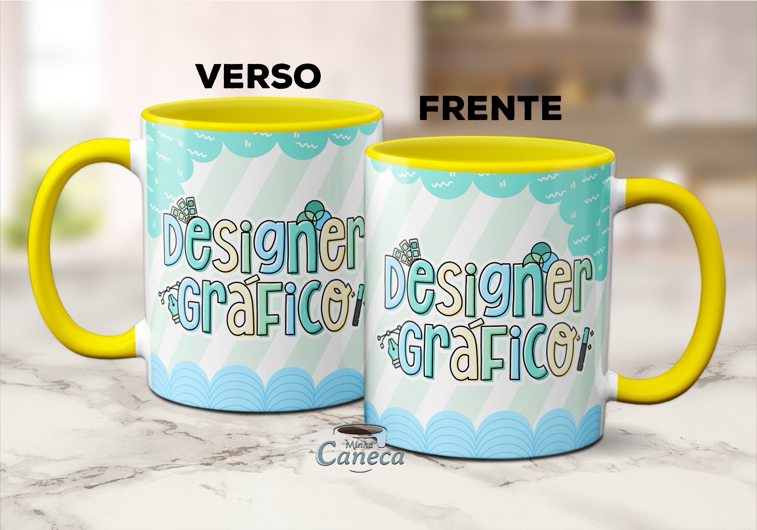 Caneca Profissional Designer Gráfico Lindo Presente - Minha Caneca