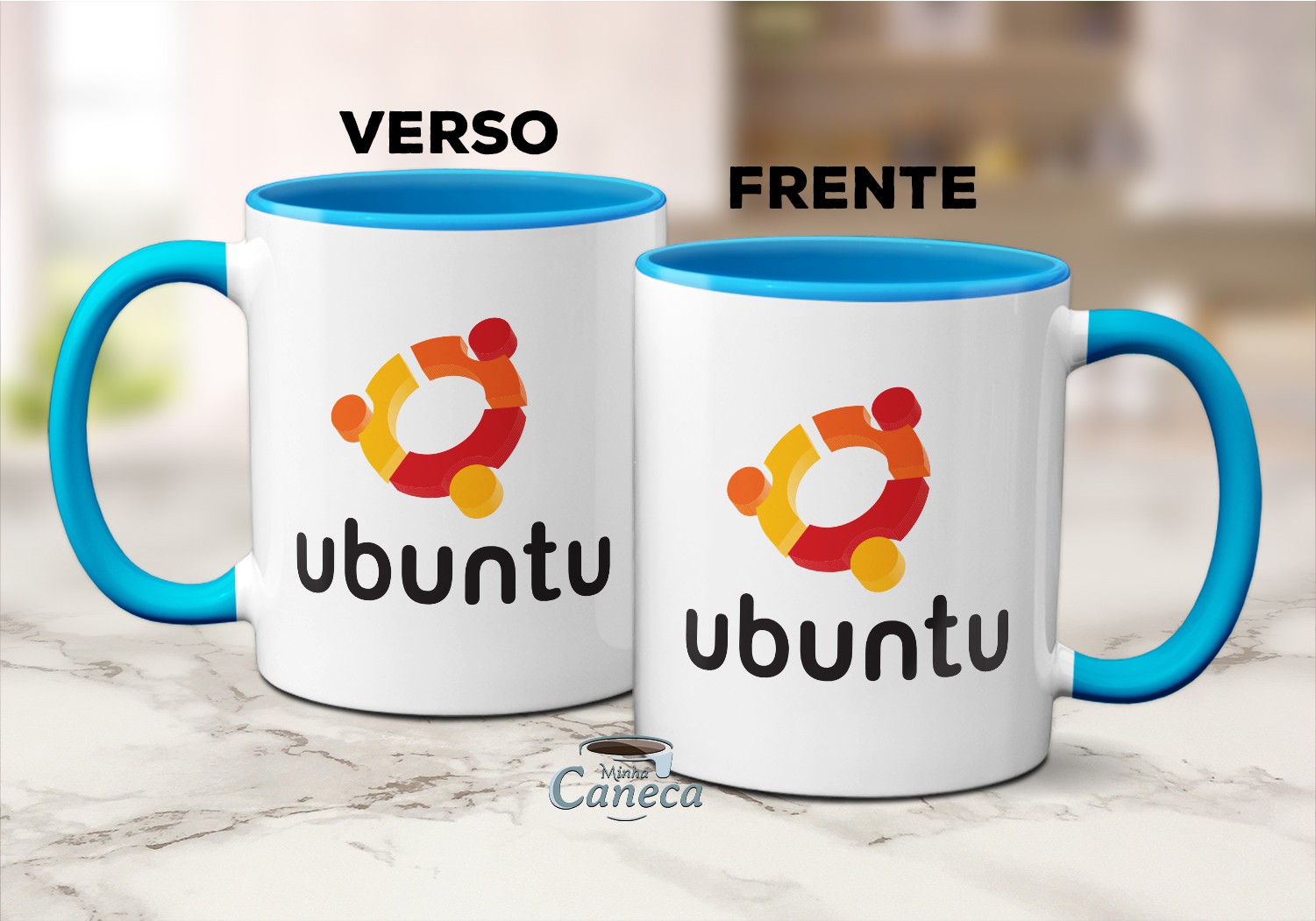 Caneca Logo Ubuntu Sistema Operacional Xícara Criativa - Minha Caneca