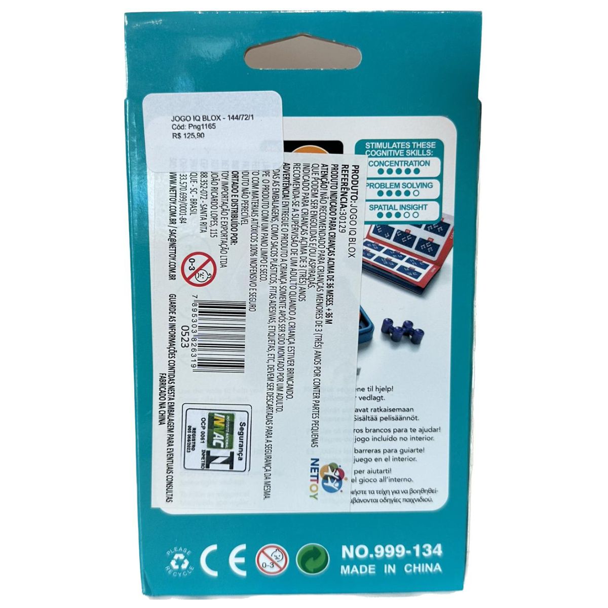 JOGO IQ BLOX - Pingu Brinquedos