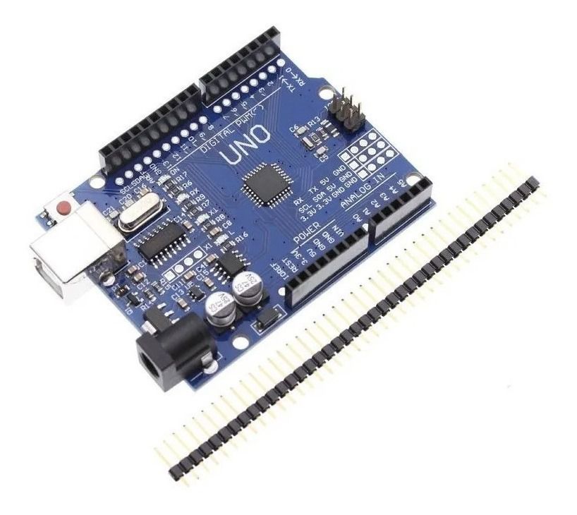 Arduino Uno R3 SMD Compatível CH340 - Placa com Cabo USB Incluso ...