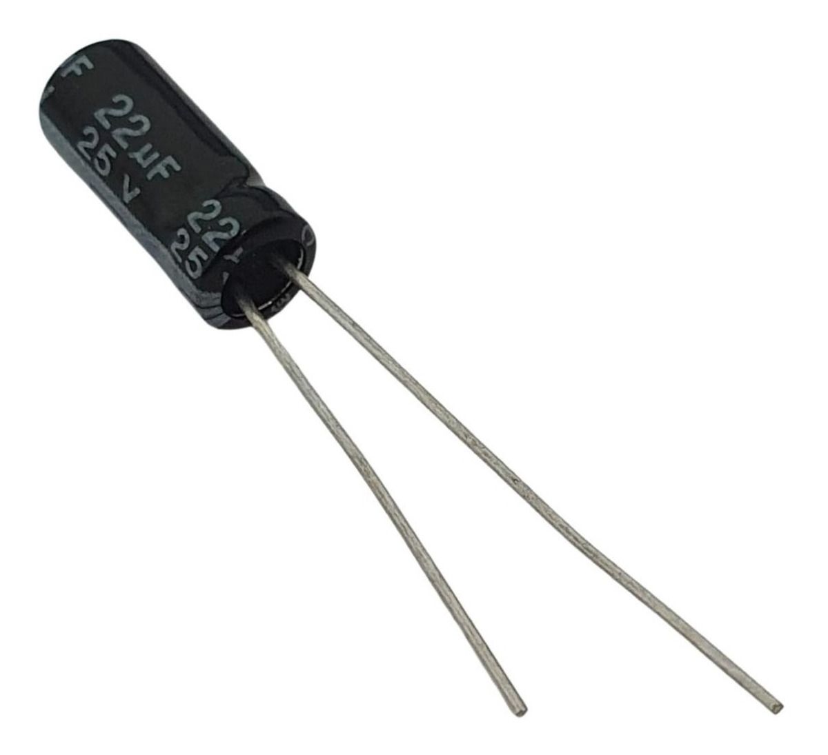 Capacitor eletrolítico 22uF 25V 105°C - Elco 25V 22mF - Smartcomp seu ...